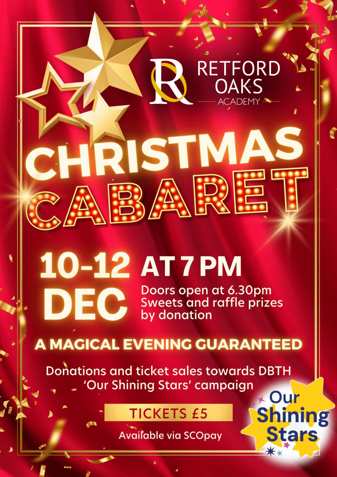 Christmas Cabaret 2024 - Tickets available now! - Retford Oaks Academy